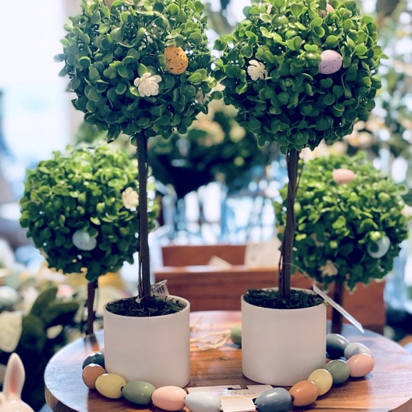 Target | Accents | Target Bullseye Set Of 2 Easter Egg Trees | Poshmark